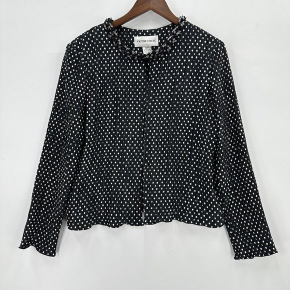 Victor Costa | Jackets & Coats | Victor Costa Blazer Womens Lightweight ...